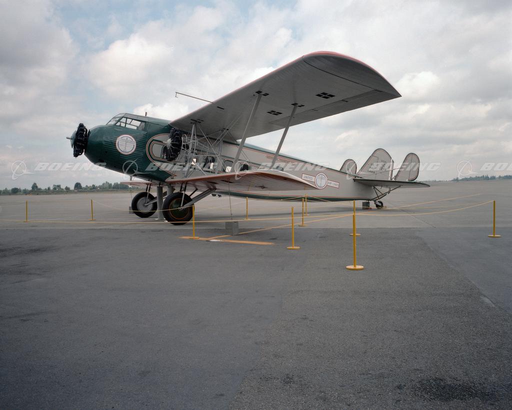 Boeing Images - Restored Model 80A on the Ground