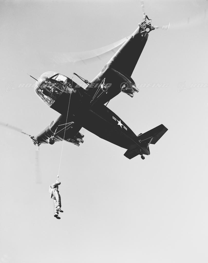Boeing Images - XHJD-1 Whirlaway Rescue Demonstration