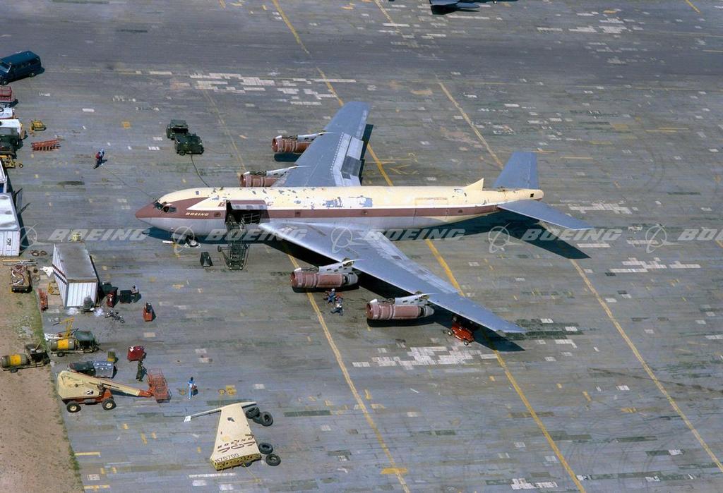 Boeing Images - Dash 80, 1990 Rebuild