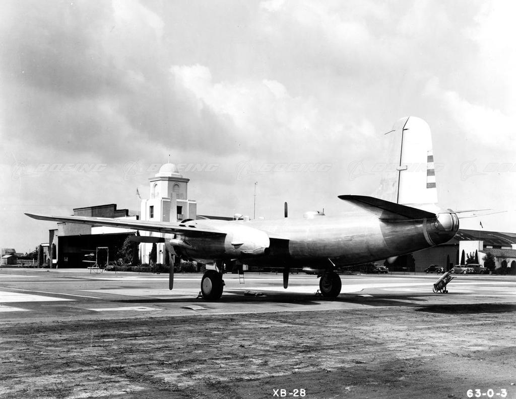 Boeing Images - North American Avaition XB-28 (NA-63) Stratosphere ...