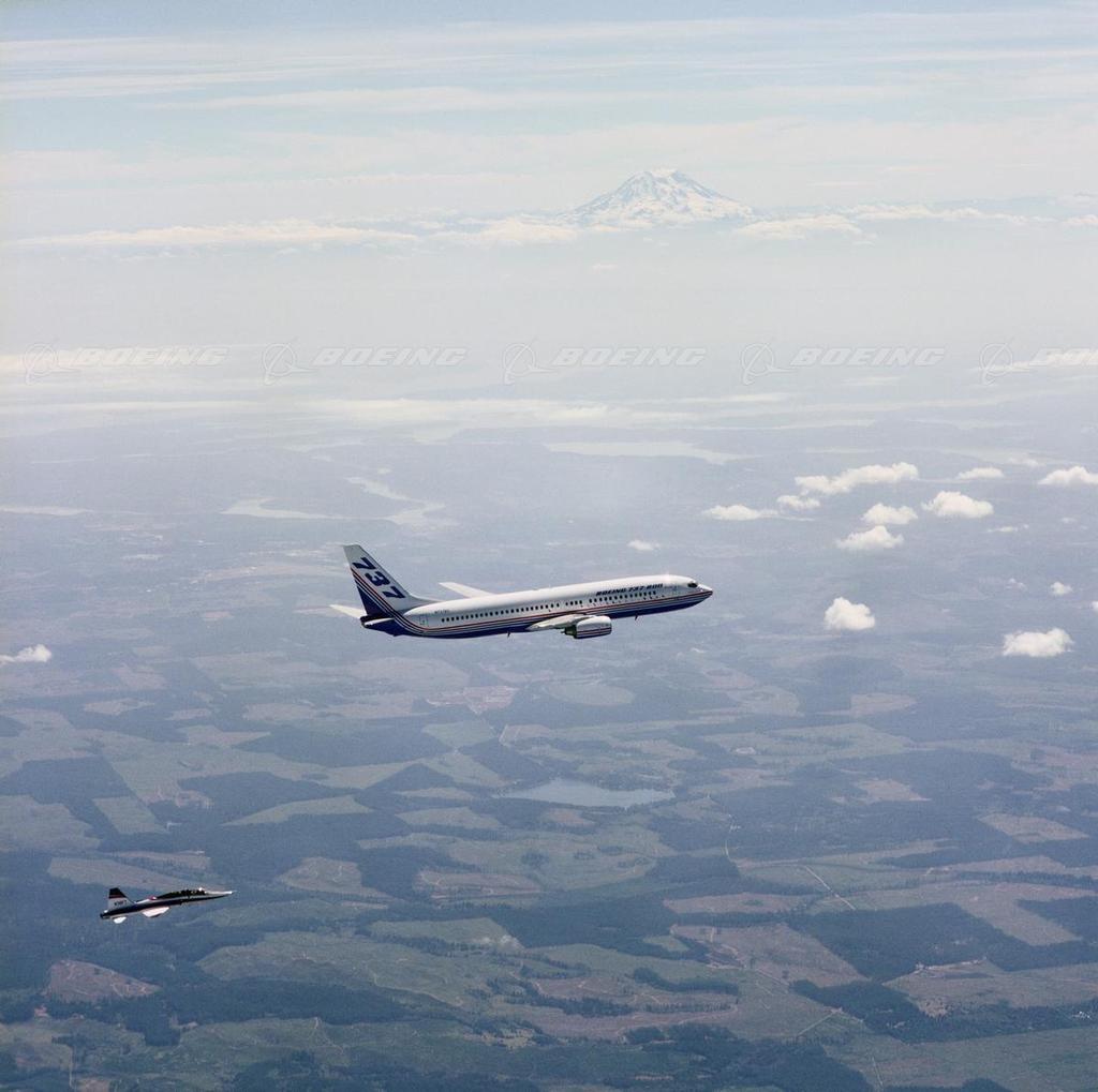 Boeing Images - 737-800 on its First Flight