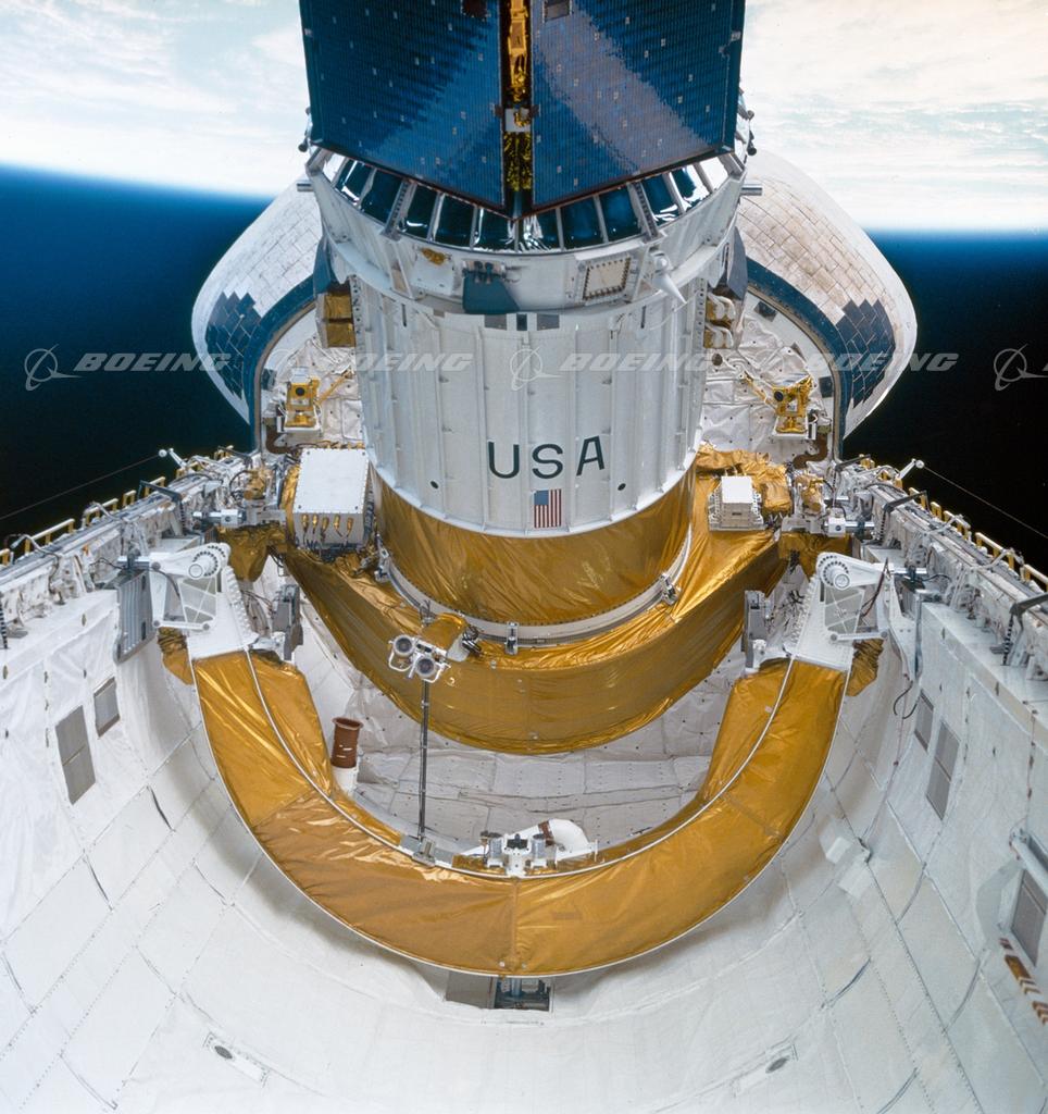 Boeing Images - Inertial Upper Stage (IUS) Launched from Space Shuttle ...