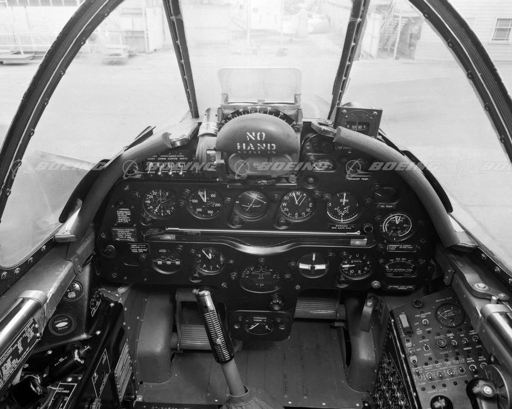 Boeing Images - FJ-1 Fury Cockpit