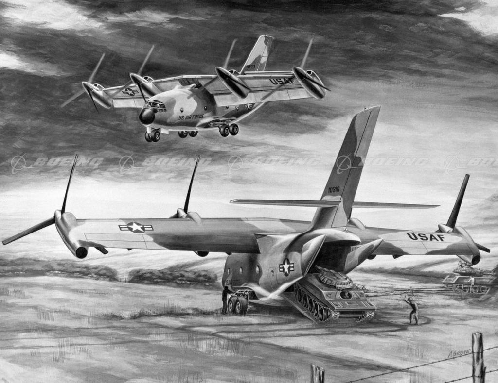 Boeing Images - Conceptual Tilt Wing Aircraft