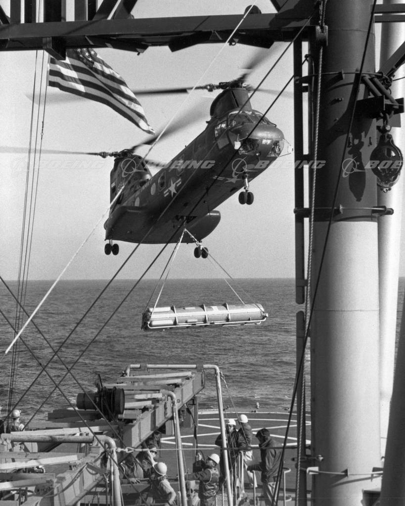 Boeing Images - First U.S, Navy UH-46A (CH-46 Prototype) Sea Knight ...
