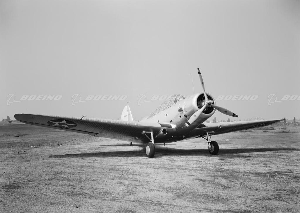 Boeing Images - TBD-1 Devastator on the Ground