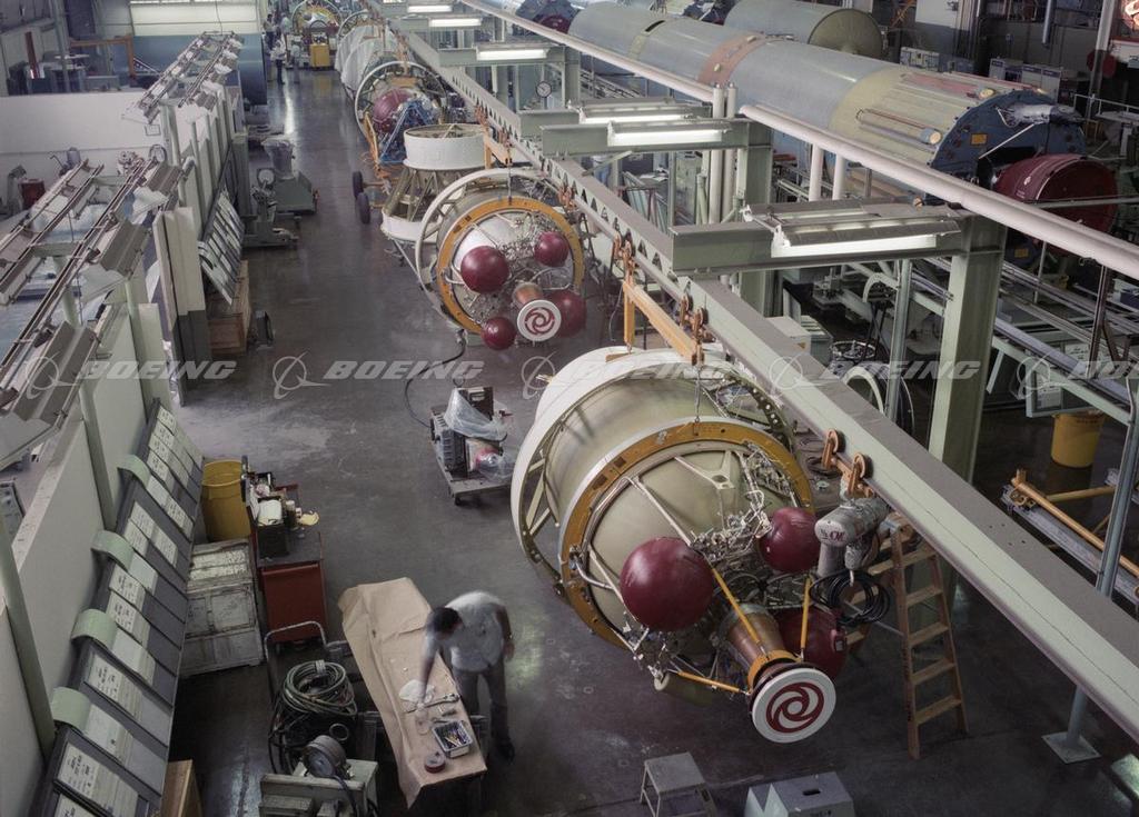 Boeing Images - Delta Second Stage Manufacturing